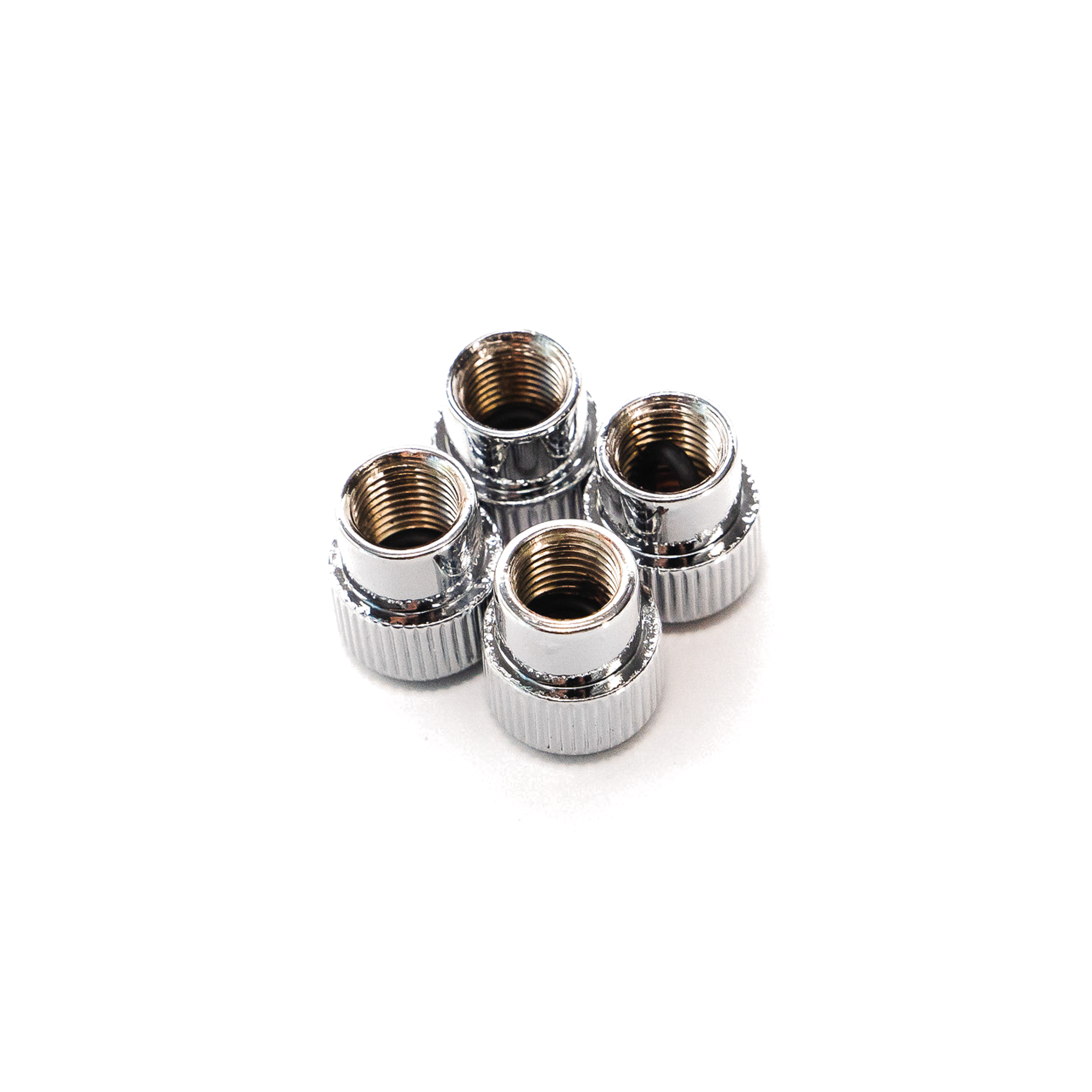 Emblex Range Rover Style Gloss Black Wheel Tyre Valve Stem Caps for Ra ...