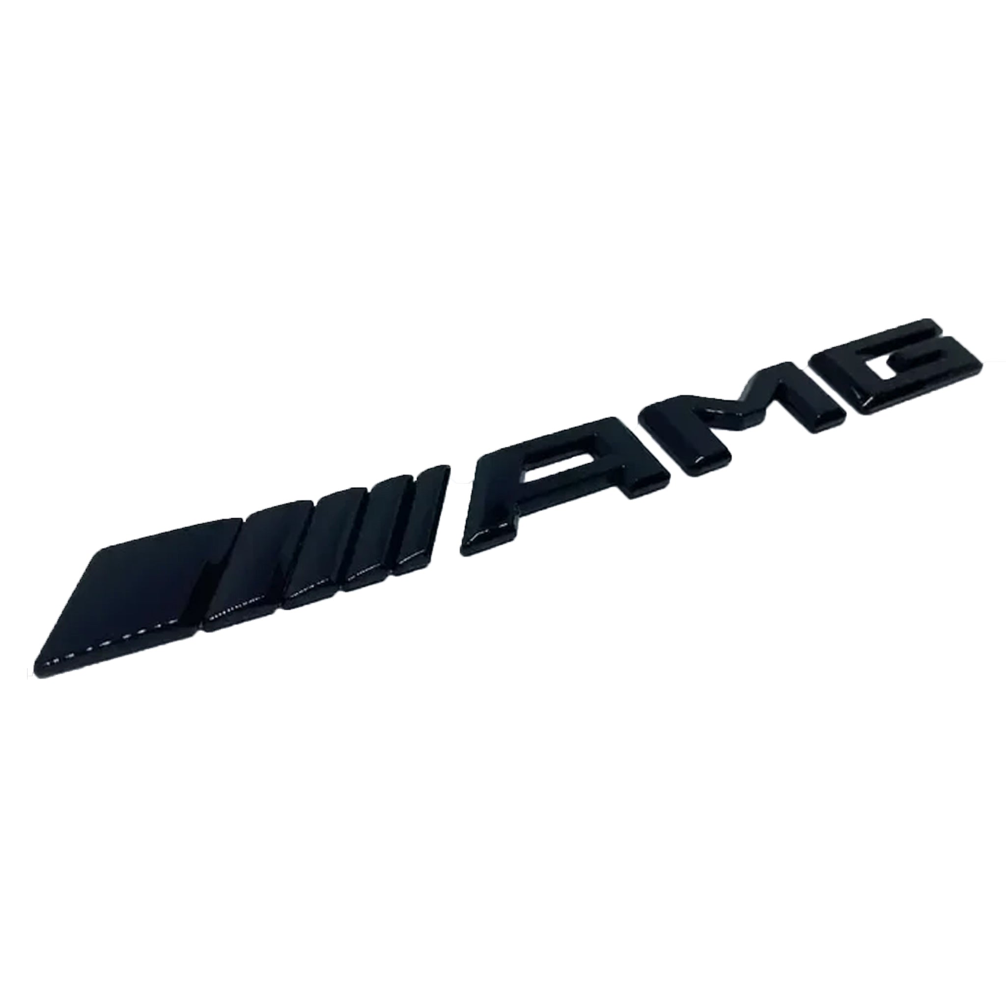 Emblex Gloss Black AMG Badge Emblem for Mercedes Benz AMG A35 A45 C43 ...