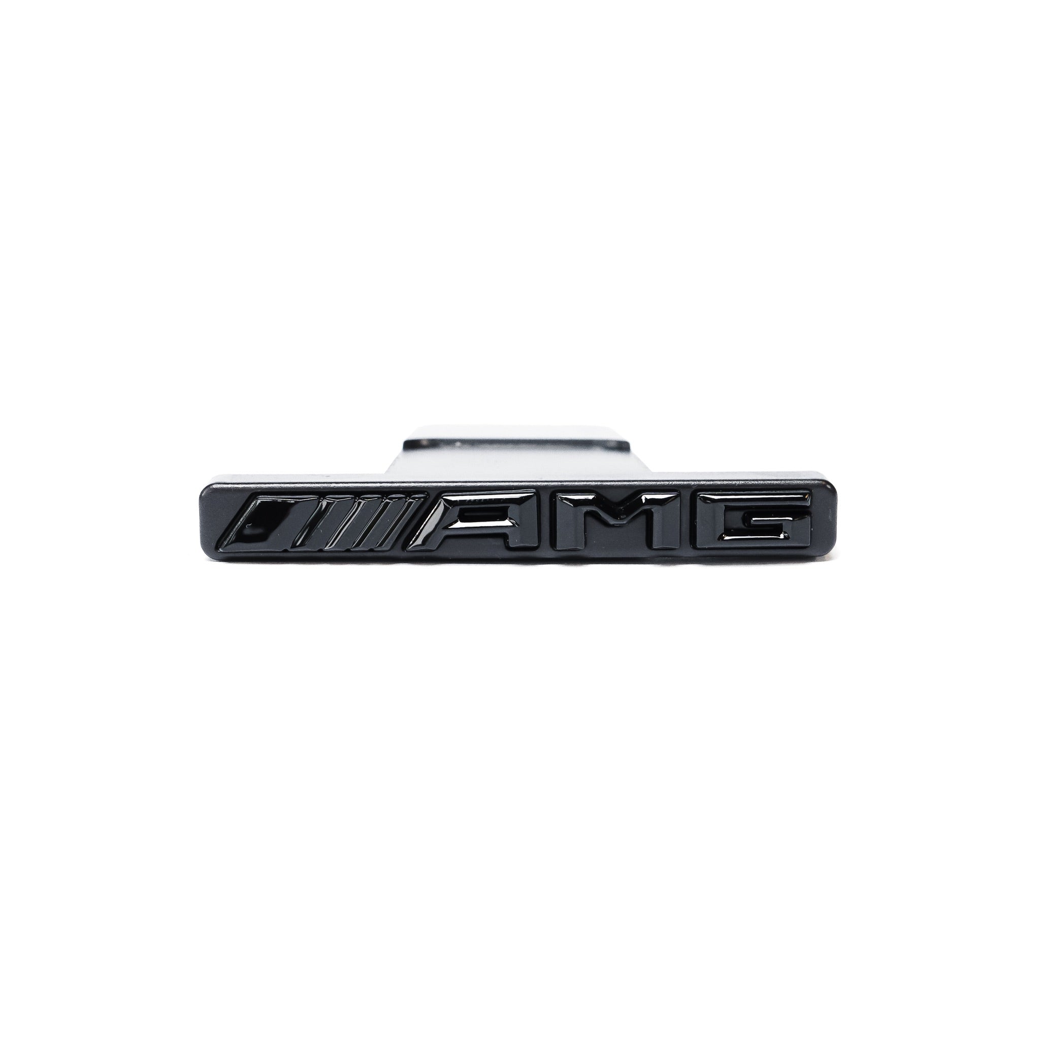 Emblex Gloss Black AMG Grille Badge Emblem for Mercedes Benz AMG C63 S ...