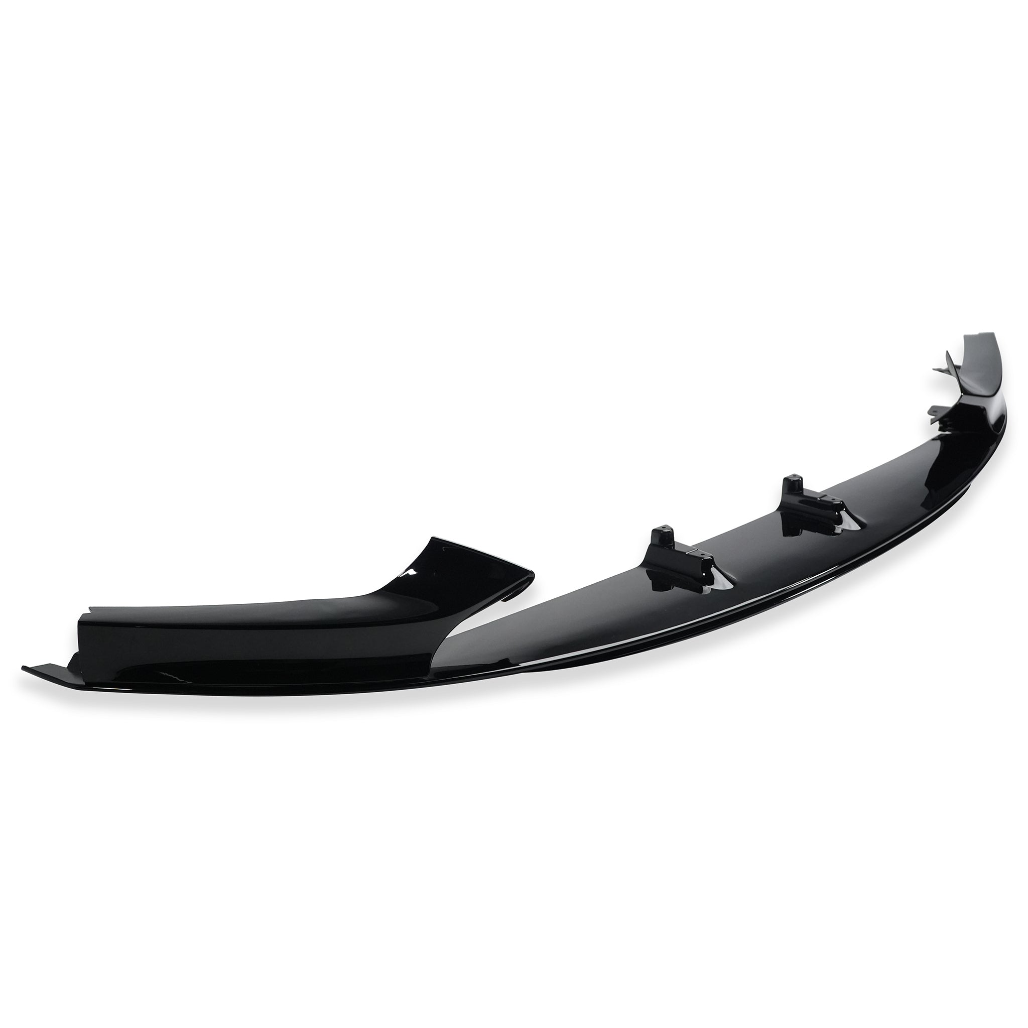 Exon Gloss Black Front Splitter for BMW 2-Series 220i 225i M235i M240i ...