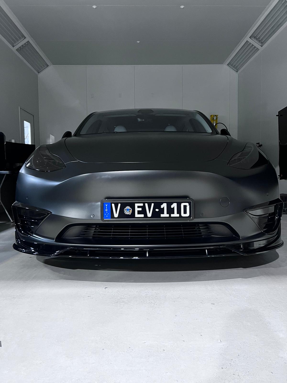 Exon Gloss Black Full Bodykit for Tesla Model Y inc. Performance PYD ...