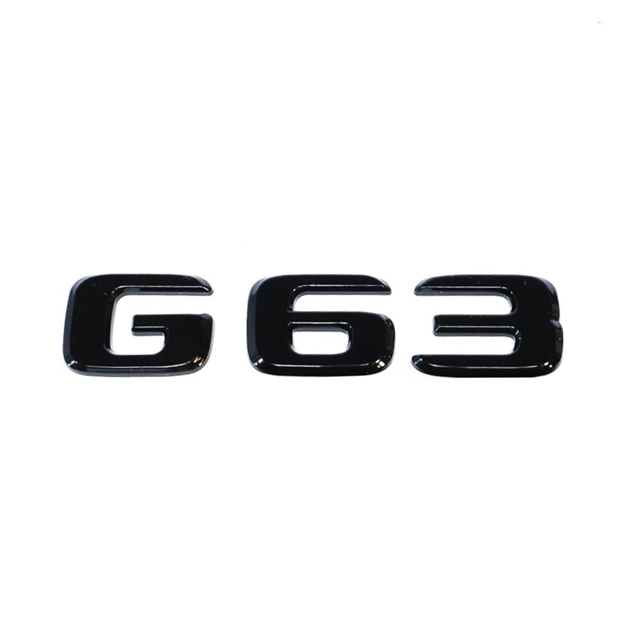 Emblex Gloss Black G63 Trunk Badge Emblem for Mercedes-Benz AMG G63 W4 ...