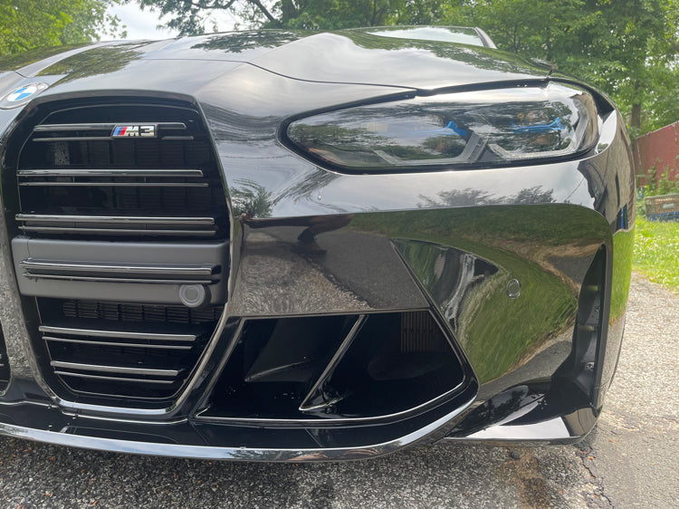 Exon Gloss Black M Performance Style Front Inlet Duct for BMW M3 G80 G ...