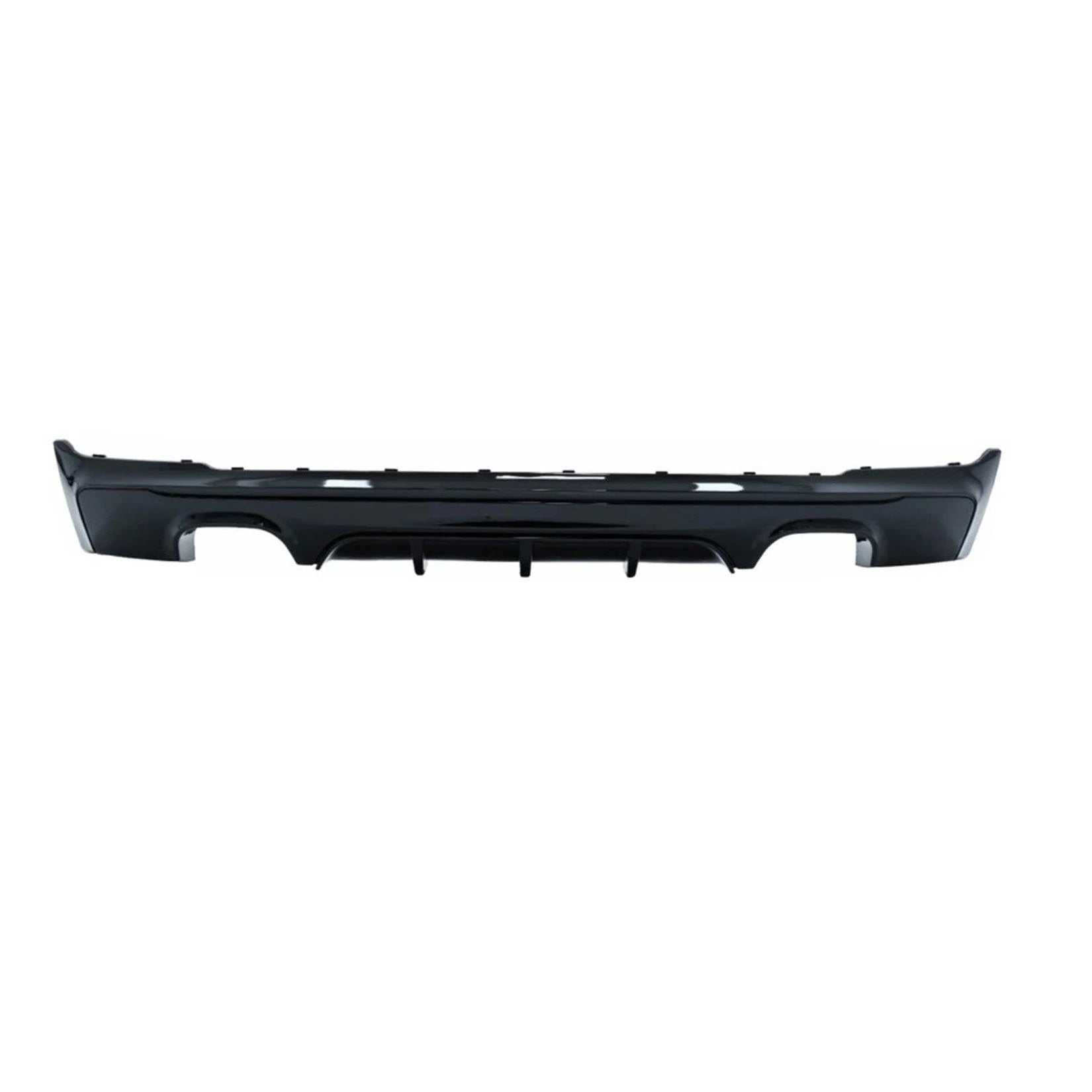 Exon Gloss Black M Performance Style Rear Diffuser w. Quad Outlet for ...