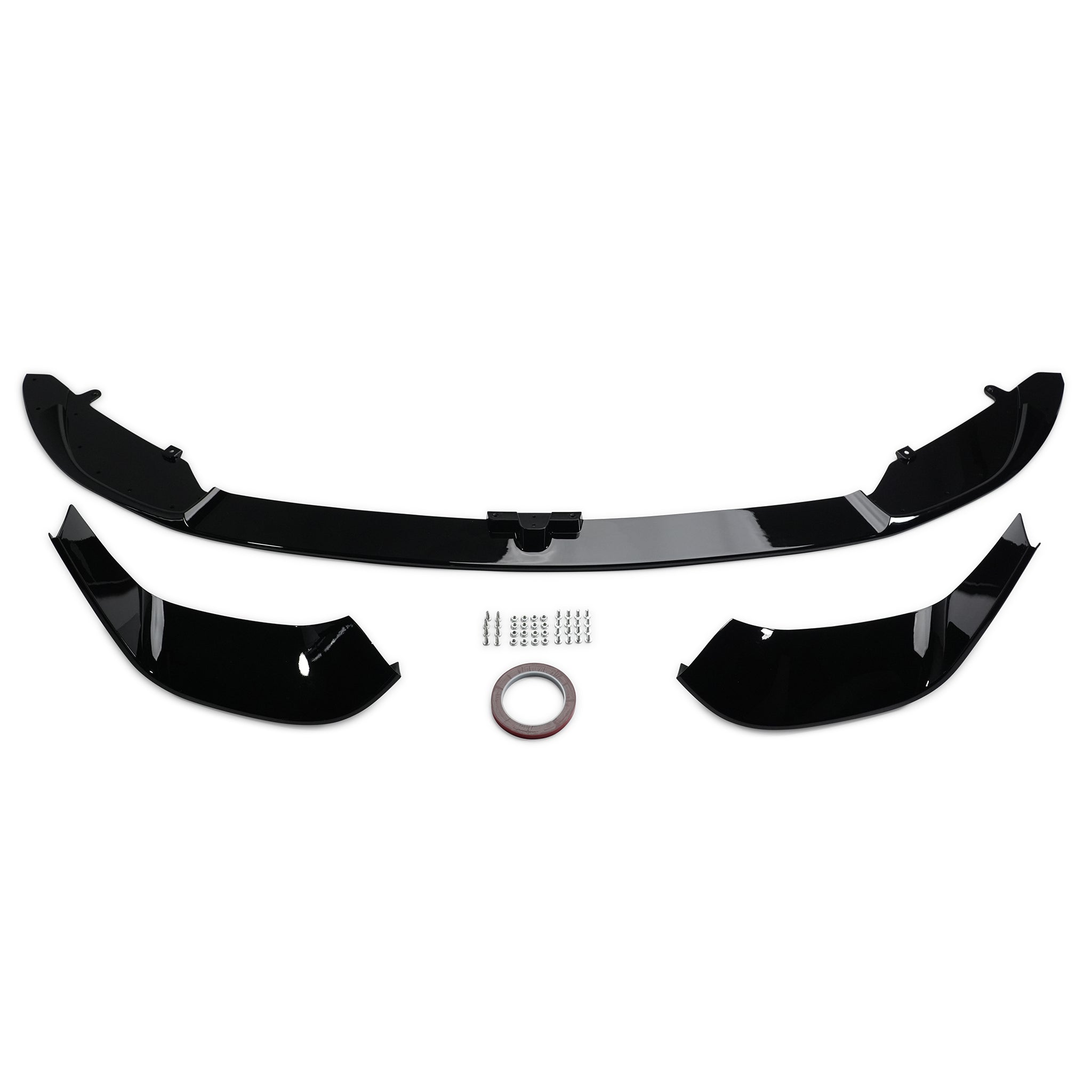 Exon Gloss Black Front Splitter for BMW M3 F80 M4 F82 (3-Pieces) | MODE ...