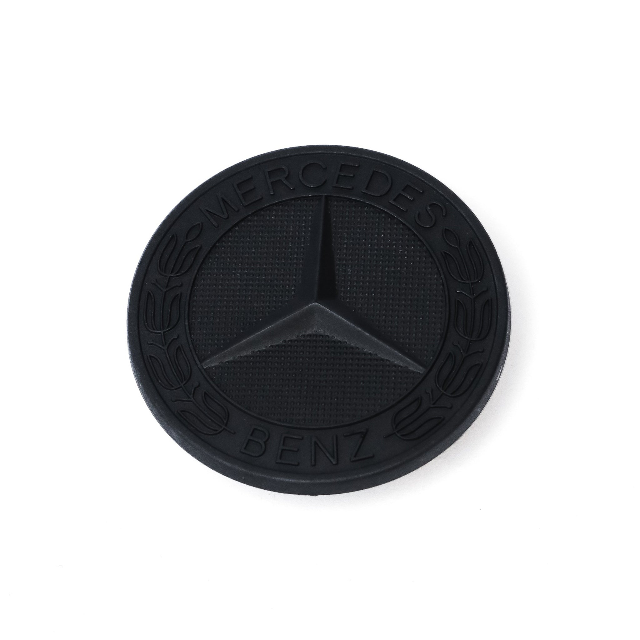 Emblex Matte Black Mercedes Benz Style Hood Bonnet Badge Emblem for Me ...