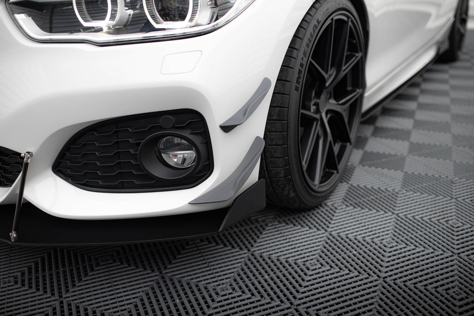 Maxton Design Front Winglets Canards for BMW M135i LCI & M140i F20 inc ...