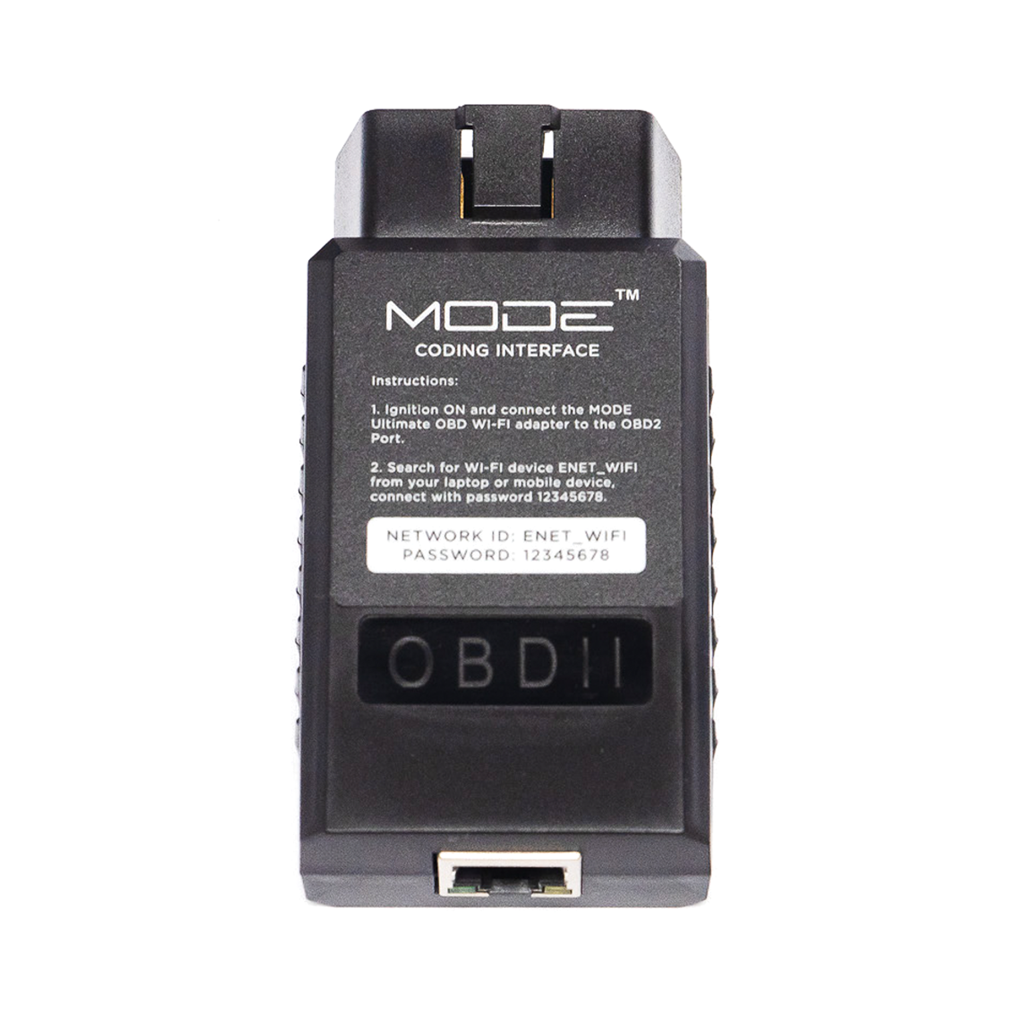MODE Ultimate OBD II - WiFi ENET Adapter for bm3 MHD xHP xD BimmerCode ...