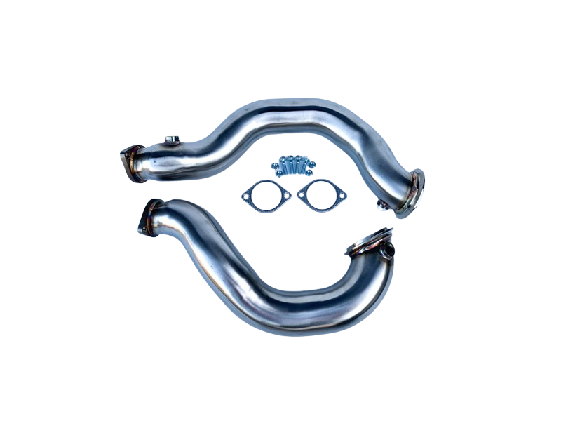MODE Design 3" RHD Decatted Downpipes for N54 BMW 1M E82 & 135i E82 E8 ...