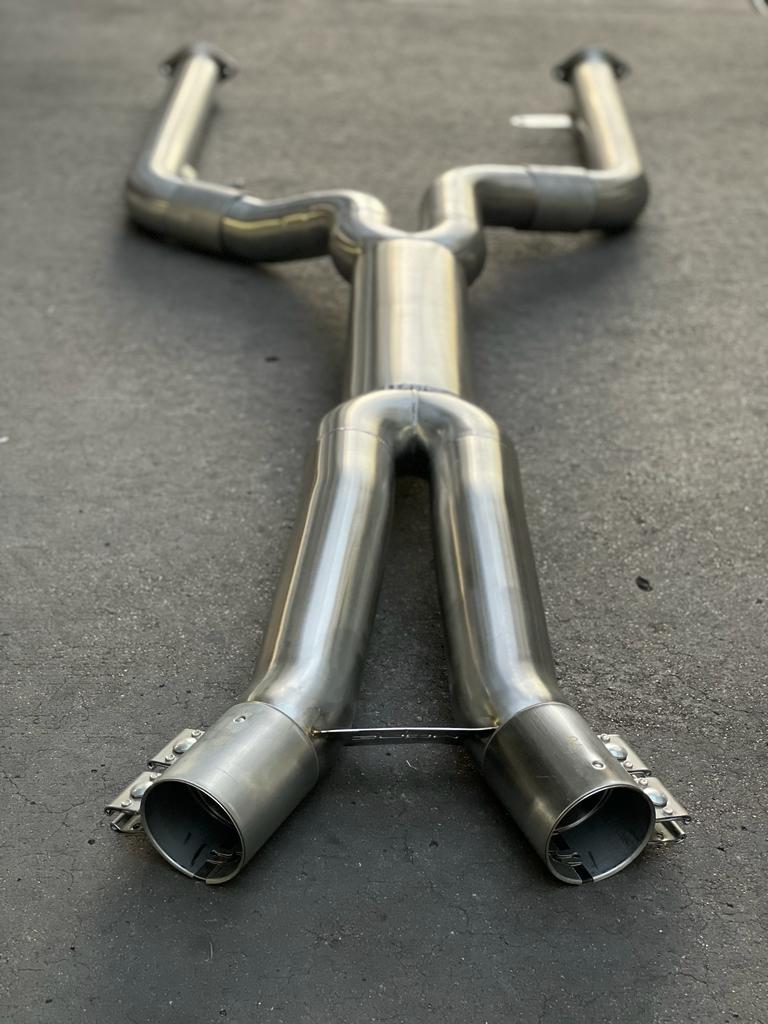 MODE Design Performance Equal Length Single Mid Pipe for BMW M3 G80 G8 ...