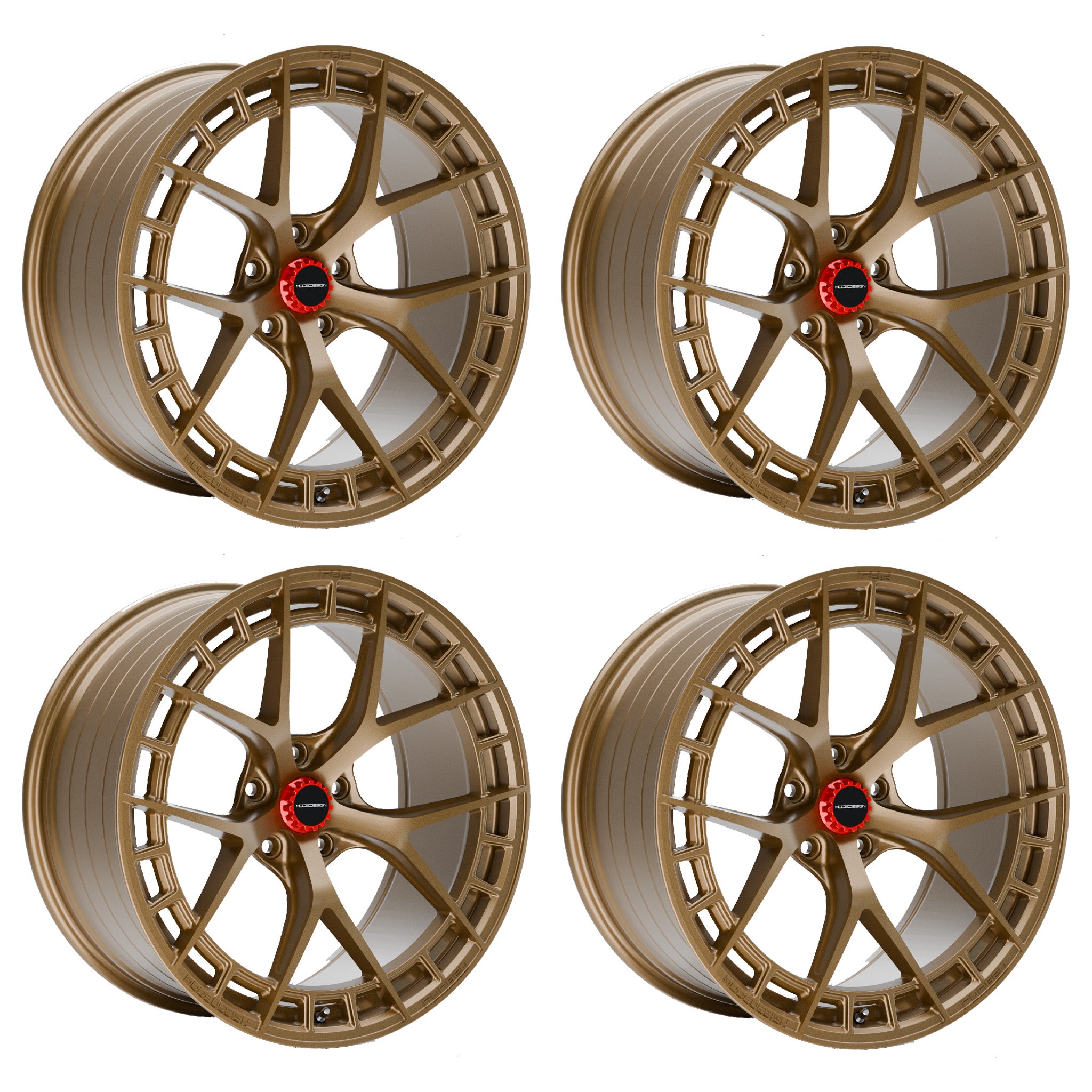 MODE Design FR-1 Forged Wheels Hyper Bronze set for Toyota Supra MK5 A ...