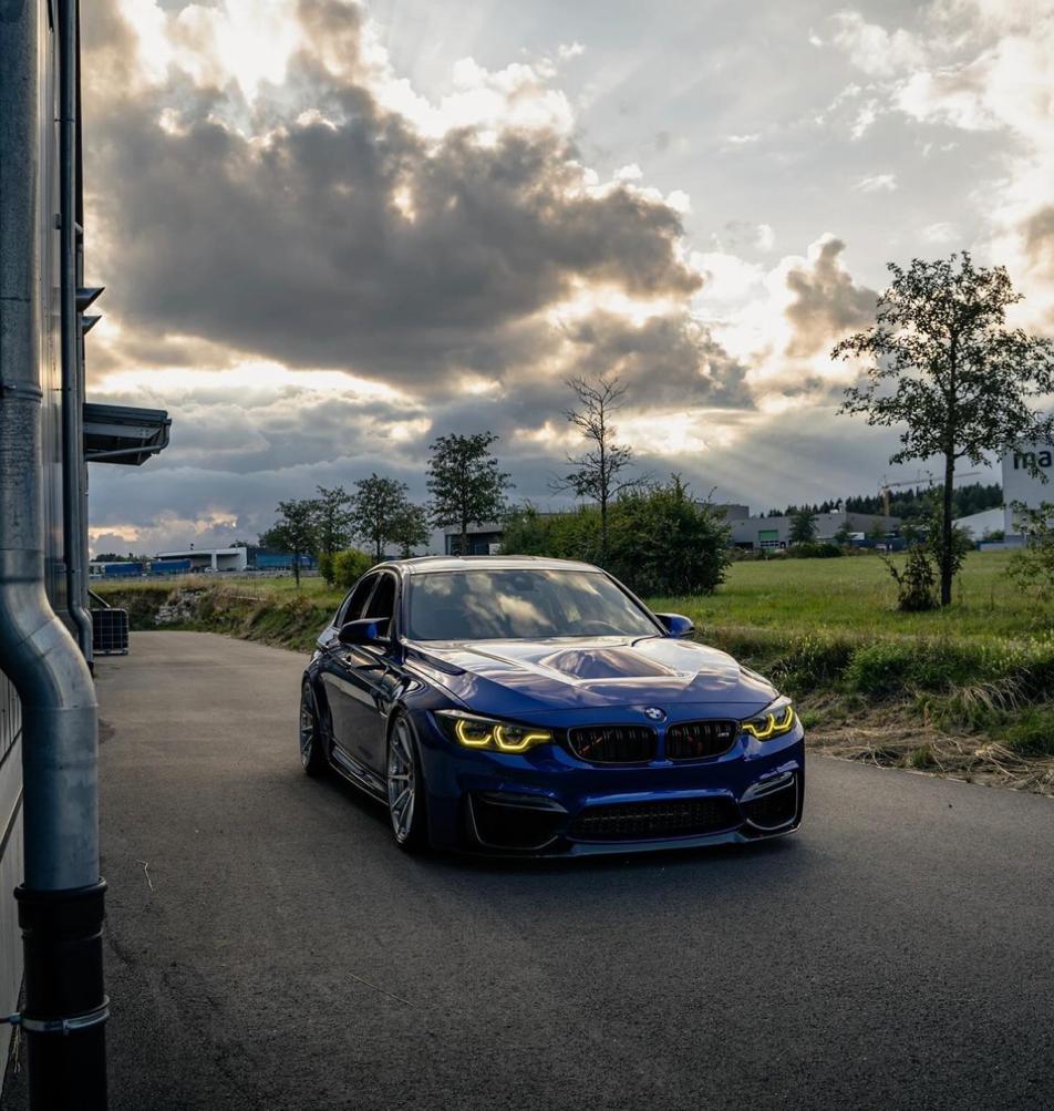 Exon GTS / CS Style Vented Aluminium Hood Bonnet for BMW M3 F80 M4 F82 ...