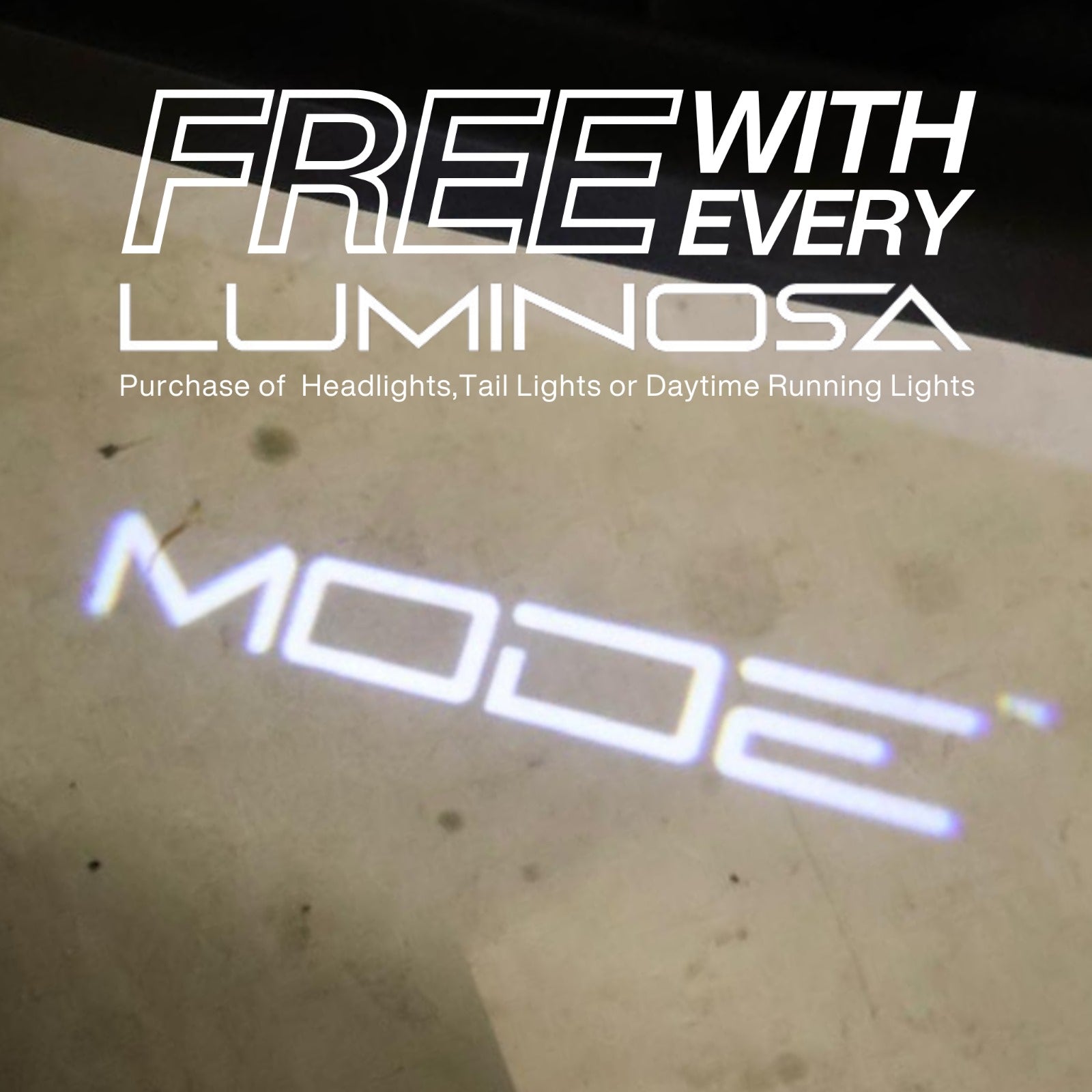 MODE Design LED Door Projector Light Kit for BMW Mini Cooper & Toyota ...