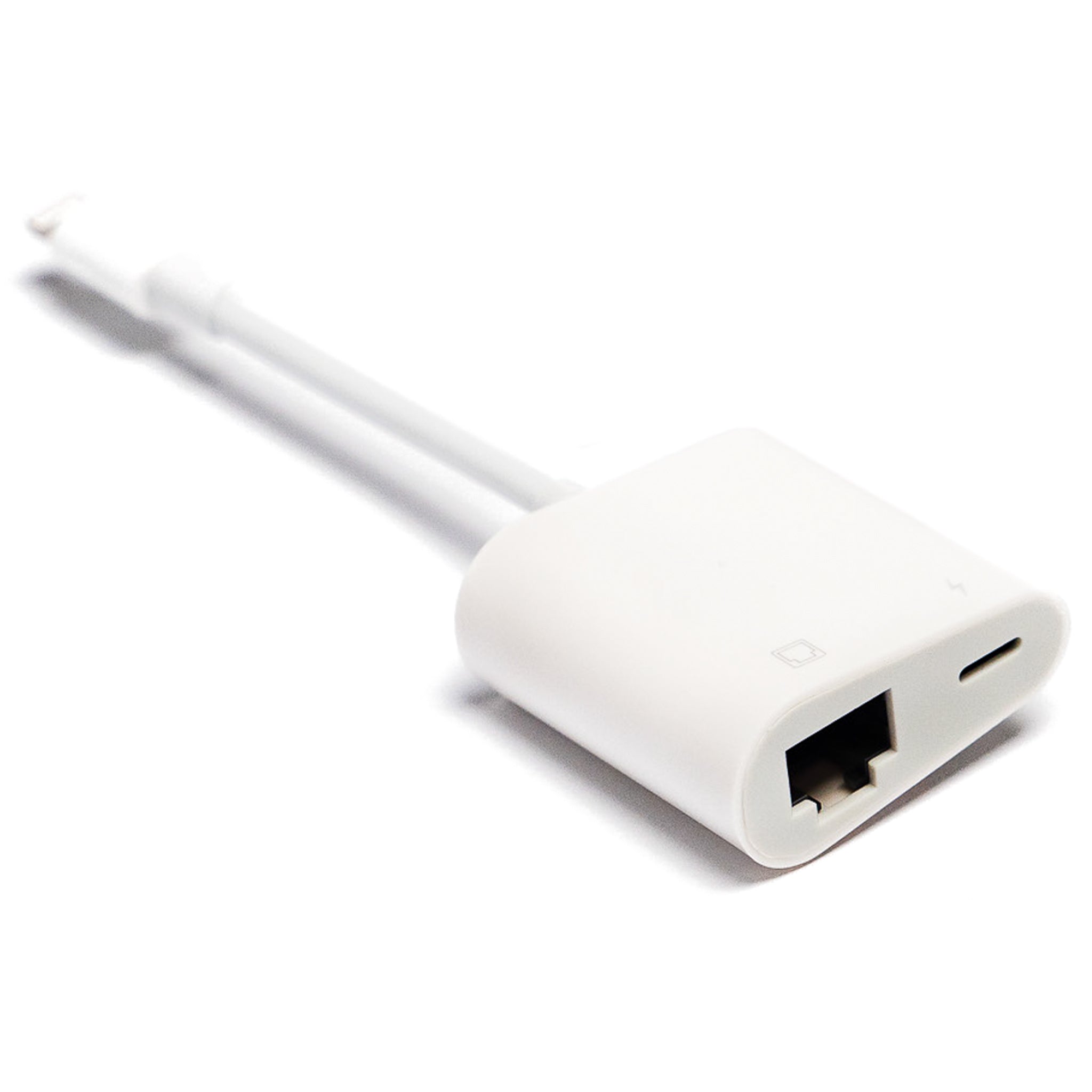 Lightning to Ethernet Adapter - RJ45 ENET LAN Network Adapter - Plug ...