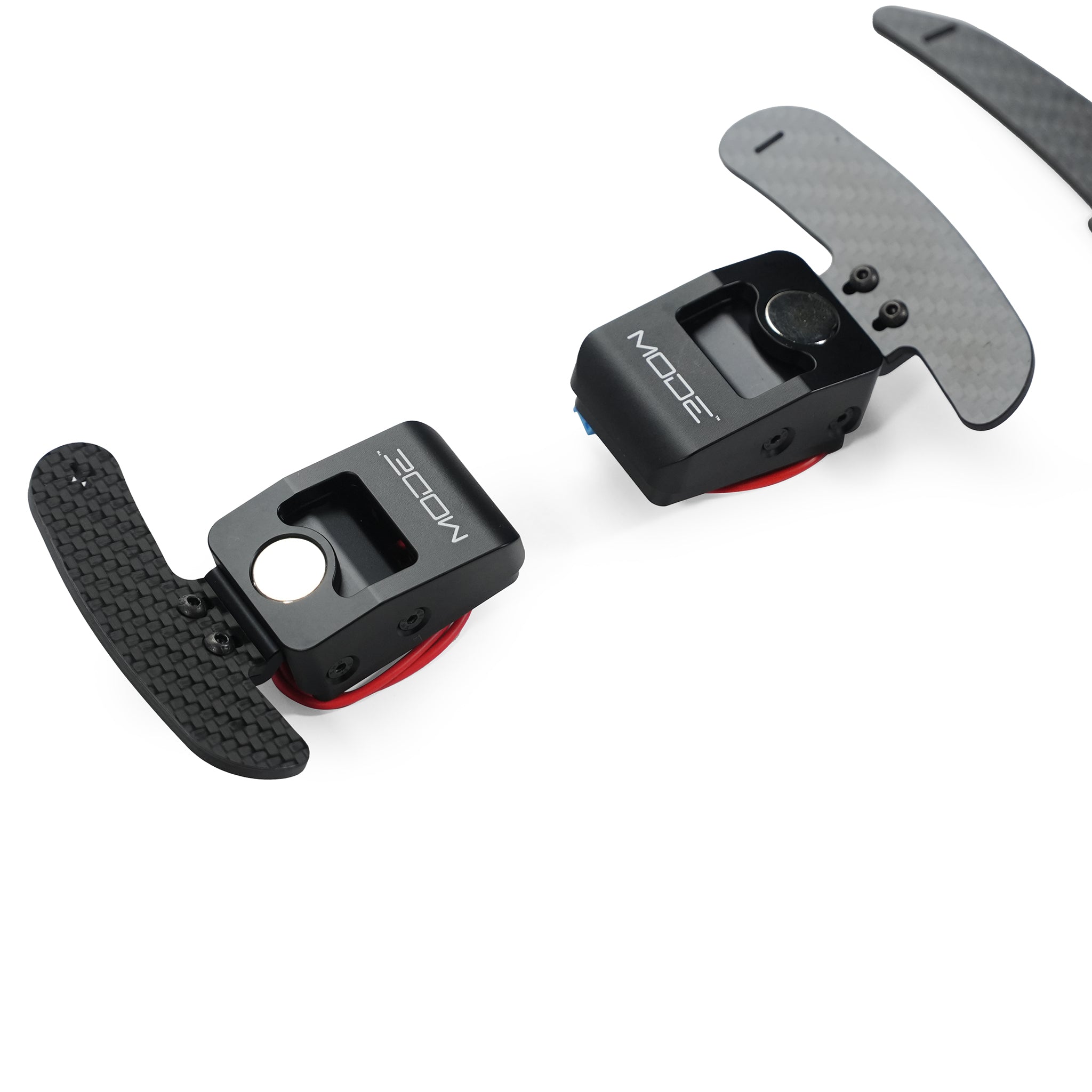 MODE Design Magnetic GT3 Style Carbon Fiber Full Replacement Paddle Sh ...
