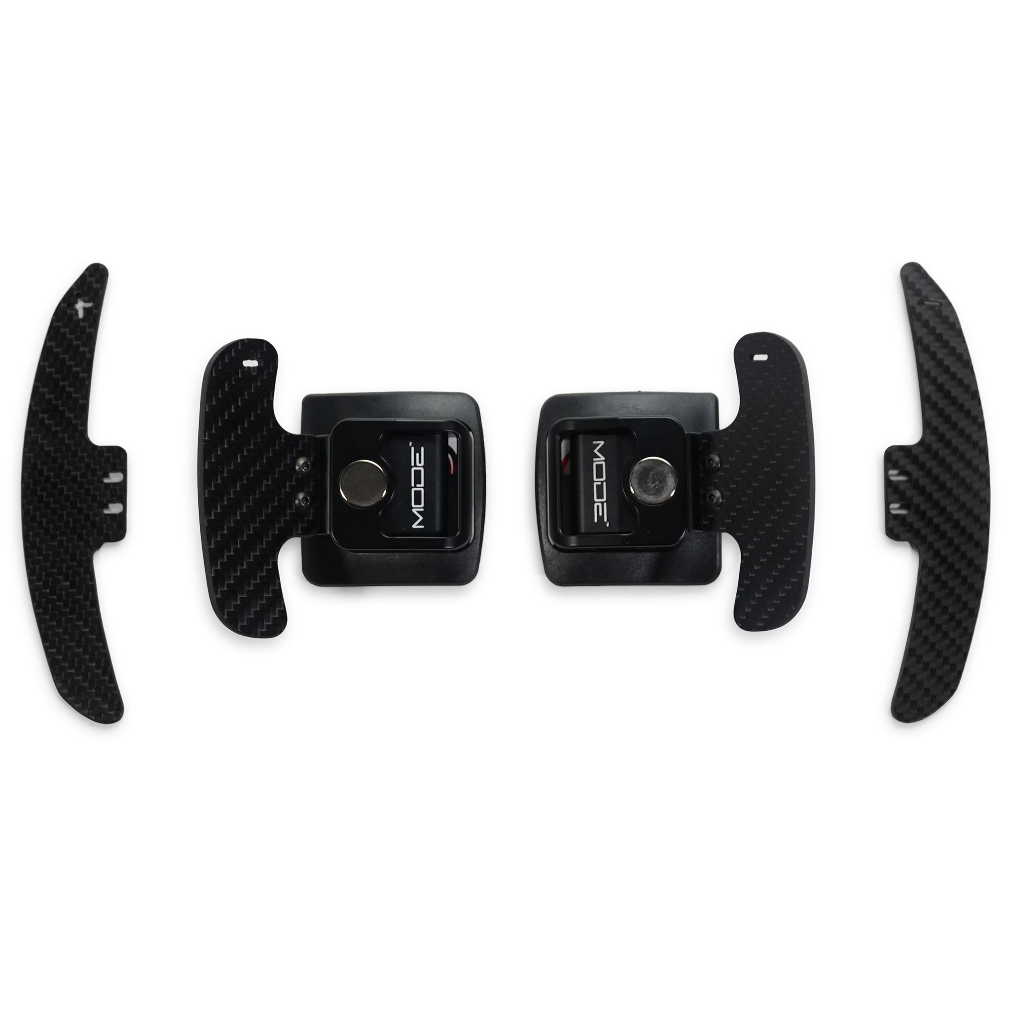MODE Design Magnetic GT3 Style Carbon Fiber Full Replacement Paddle Sh ...