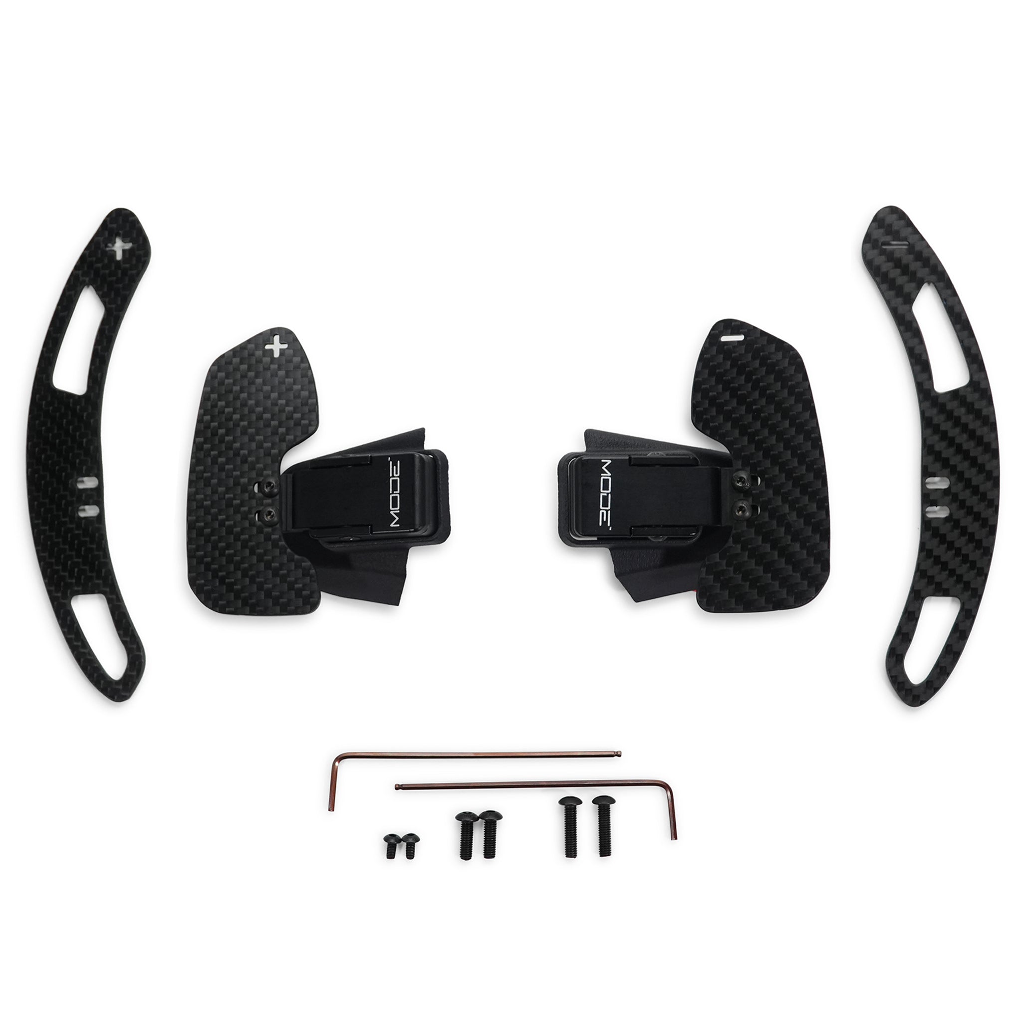 MODE Design Magnetic GT3 Style Carbon Fiber Full Replacement Paddle Sh ...