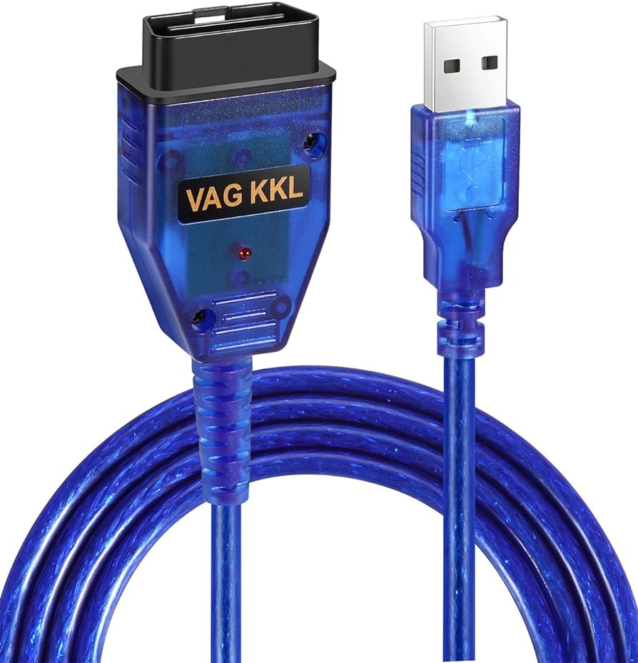 MODE VAG COM VCDS OBDII Cable K-Line Interface Tuning, Diagnostics & C ...