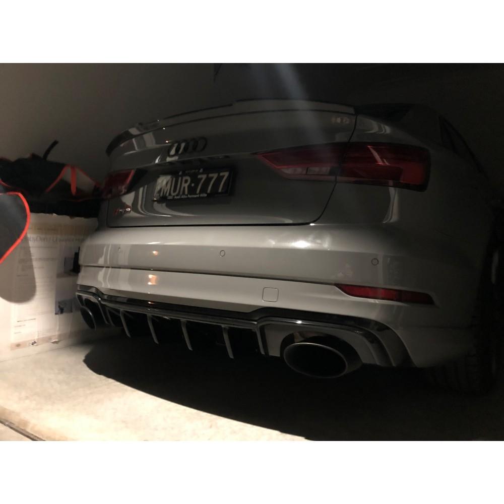 Maxton Design Audi RS3 8V Facelift Sedan Rear Diffuser | MODE Auto Concepts