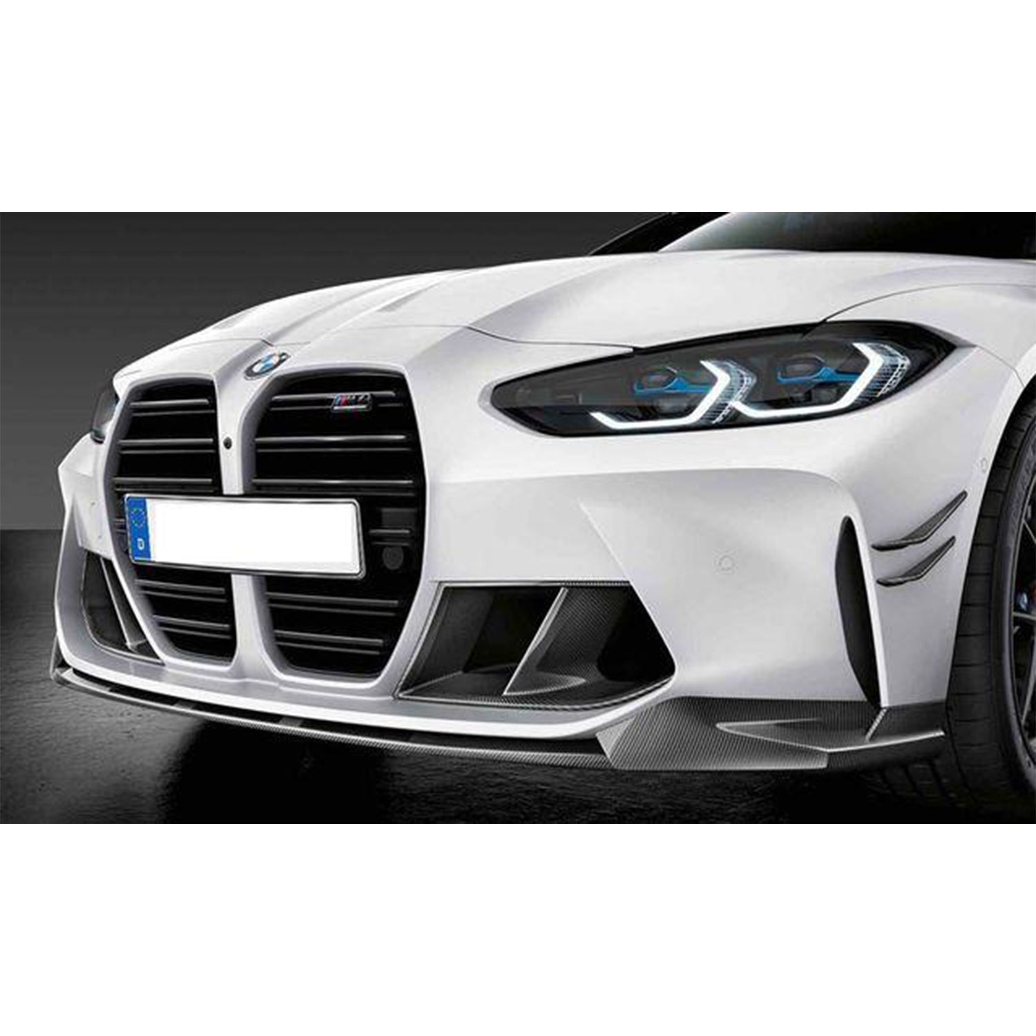 Genuine BMW M Performance Carbon Fibre Front Splitter for BMW M3 G8X G ...
