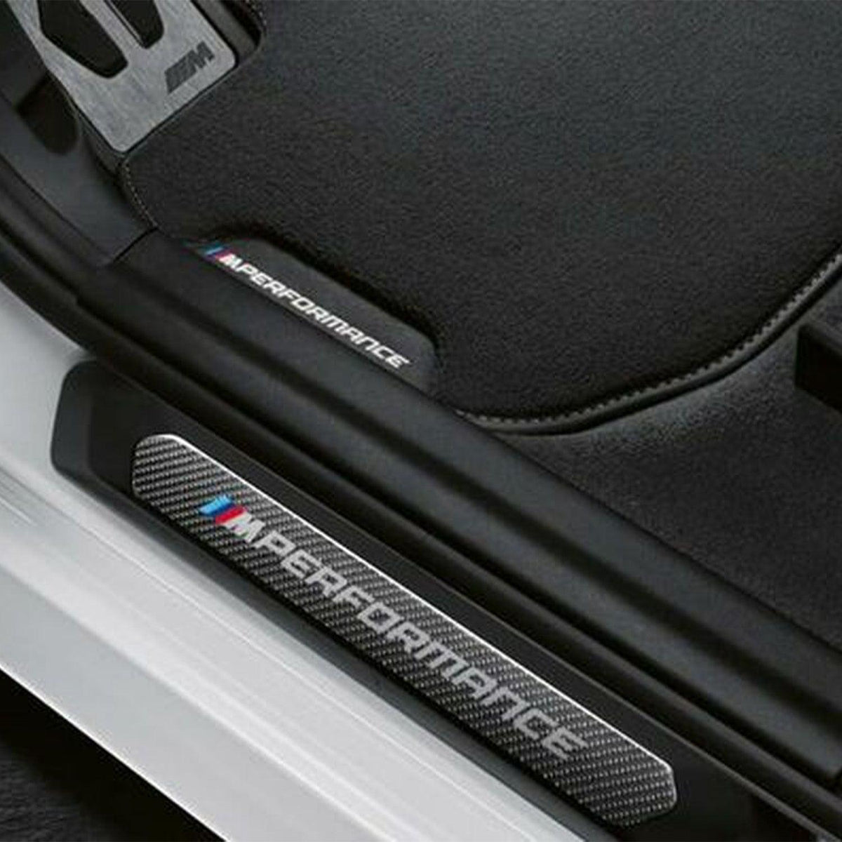 Genuine BMW M Performance Carbon Fibre Door Sill / Entrance Cover for ...