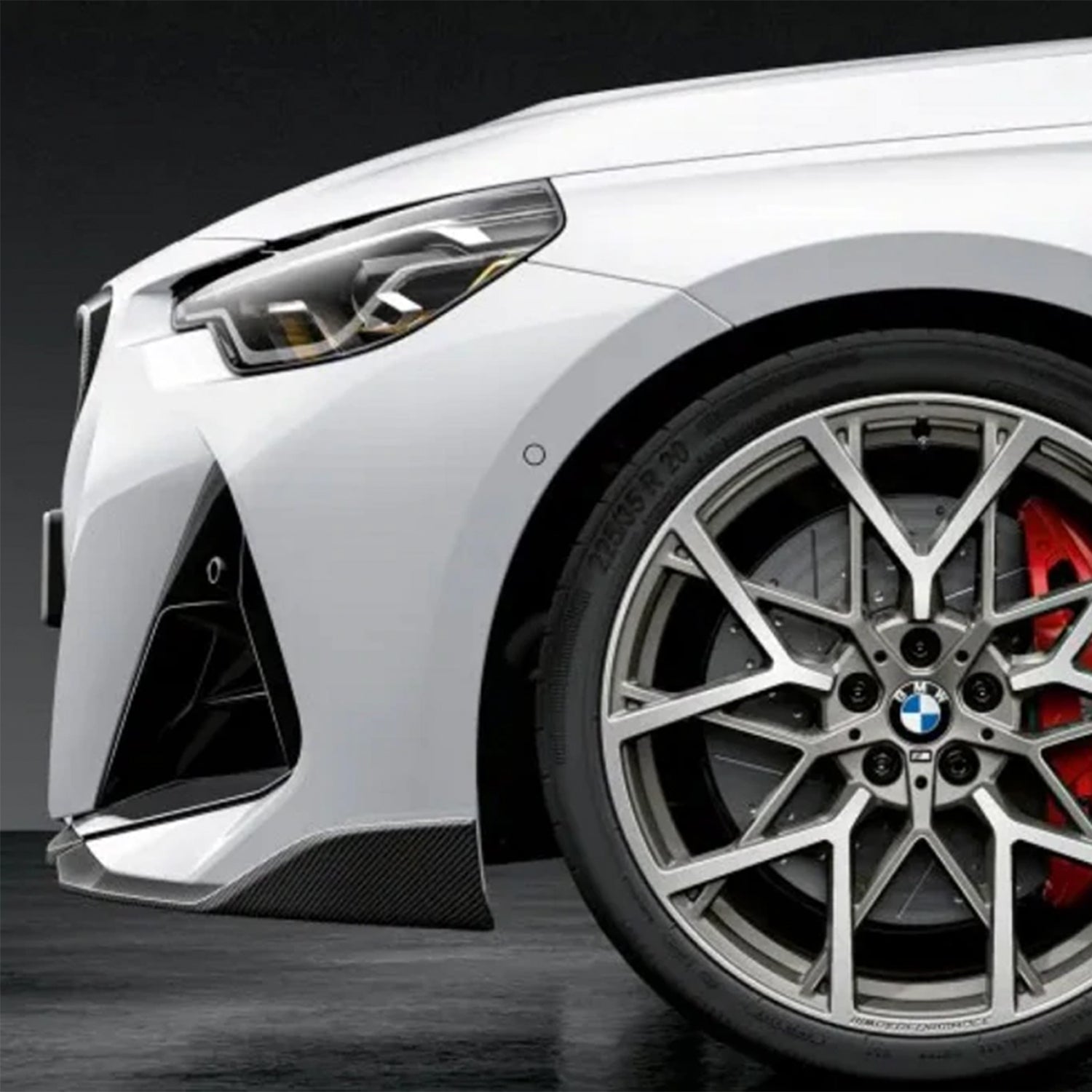 Genuine BMW M Performance Carbon Fibre 3PC Front Splitter for BMW 2 Se ...