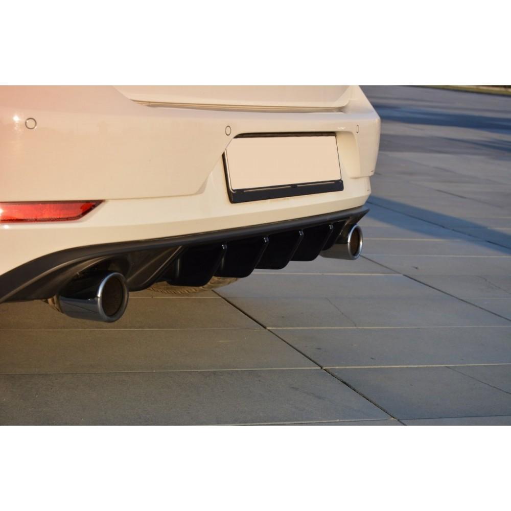 Maxton Design Rear Diffuser V2 Valance VW Golf Mk7.5 GTI (Facelift ...