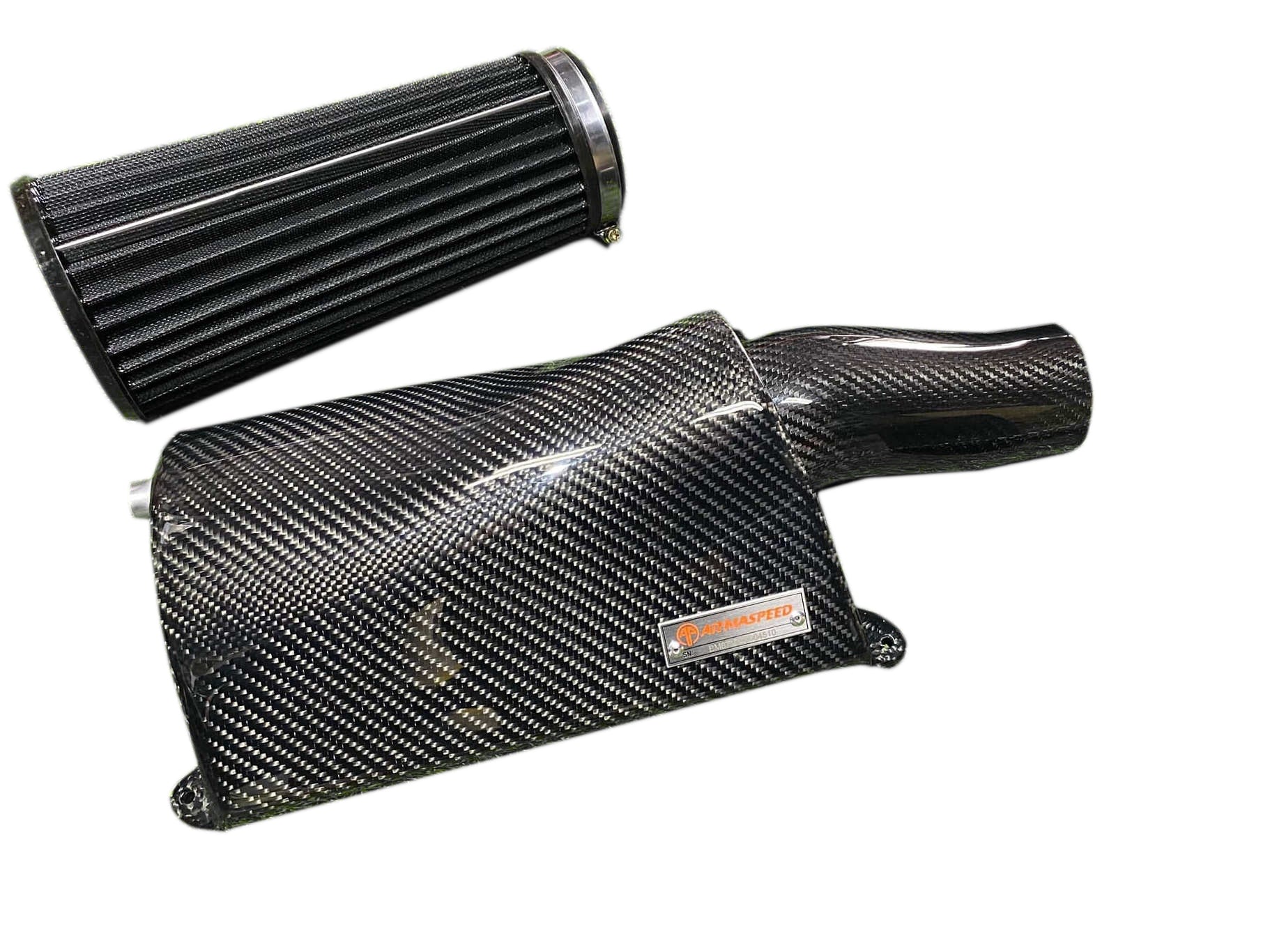 Armaspeed Carbon Fibre Air Intake for Mercedes Benz C200 C250 C300 W20 ...