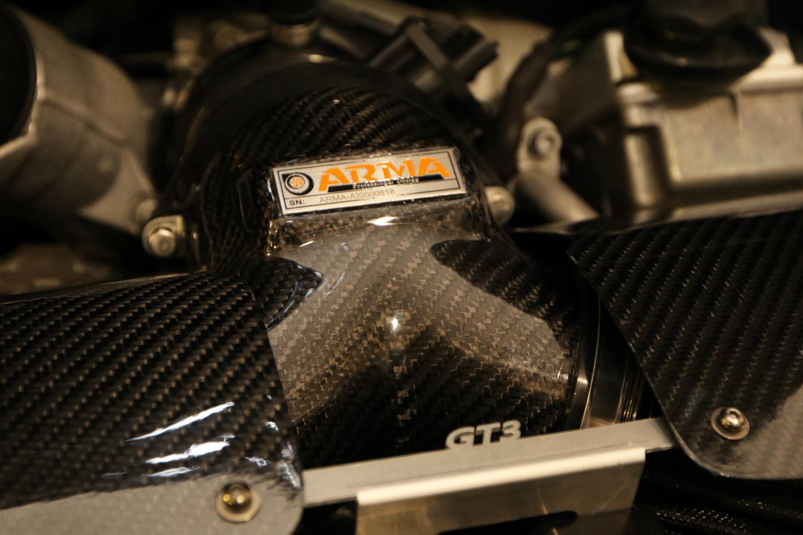 Armaspeed Carbon Fibre Air Intake for Porsche 911 GT3 997.2 | MODE Auto ...