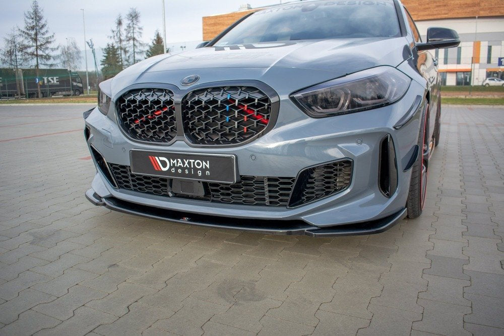 Maxton Design Front Splitter Lip v3 for BMW M135i & 1 Series M Sport F ...