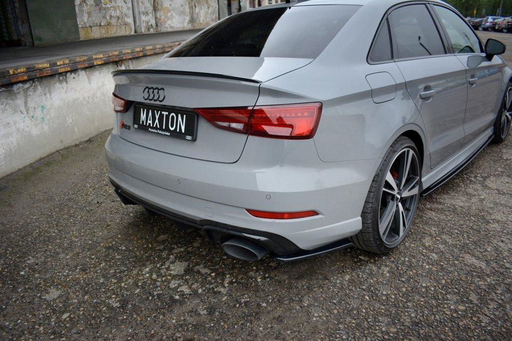 Maxton Design Audi RS3 8V Facelift Sedan Rear Side Splitters | MODE ...