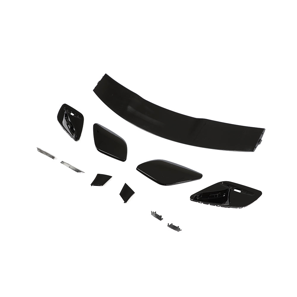 Exon Gloss Black Rear Spoiler A45 AMG Style for Mercedes-Benz A35 A45 ...