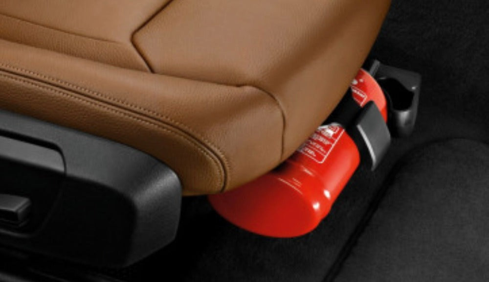 Genuine BMW Fire Extinguisher w. Mount for E & F Series 1 2 3 4 Series ...