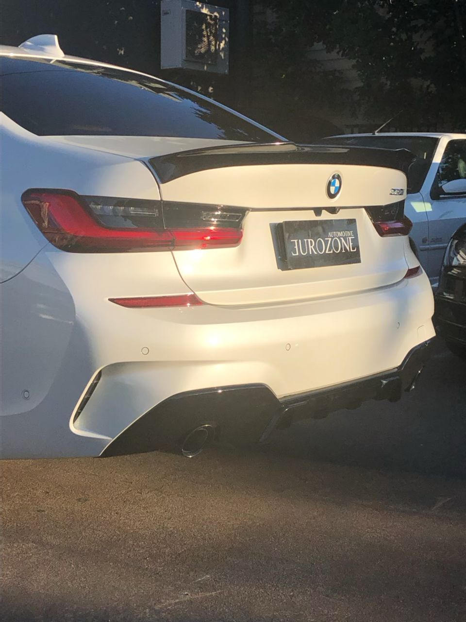 Exon Gloss Black AC Style Rear Spoiler for BMW 3-Series 320i 330i M340 ...