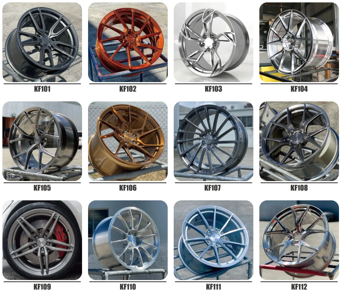 Koya KF-Series Off Road 4x4 17" Custom 1-Piece forged Monoblock Wheel ...