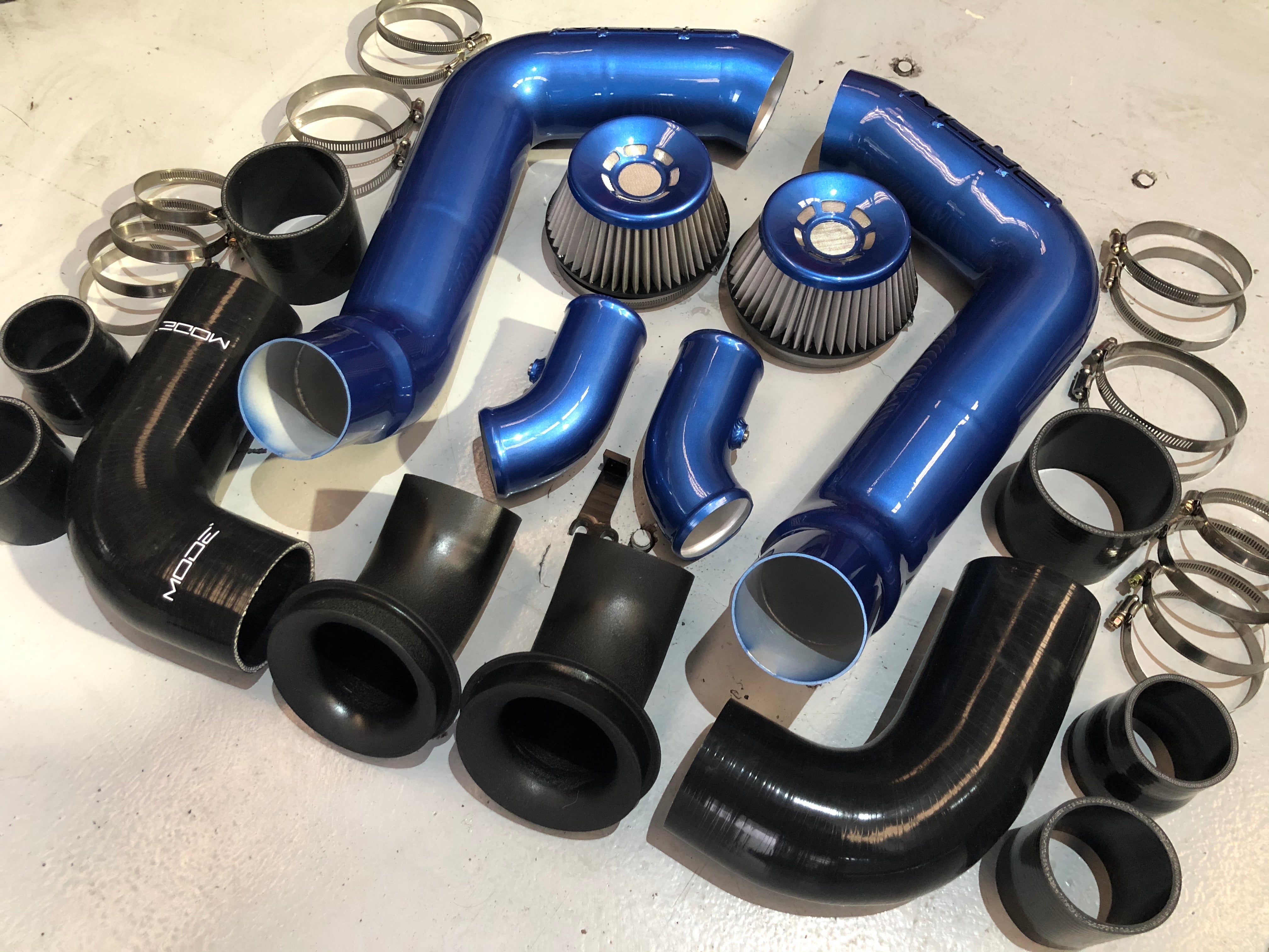 MODE Air+ Front Mounted Intake & Charge Pipe Kit for BMW M5 F10 M6 F06 ...