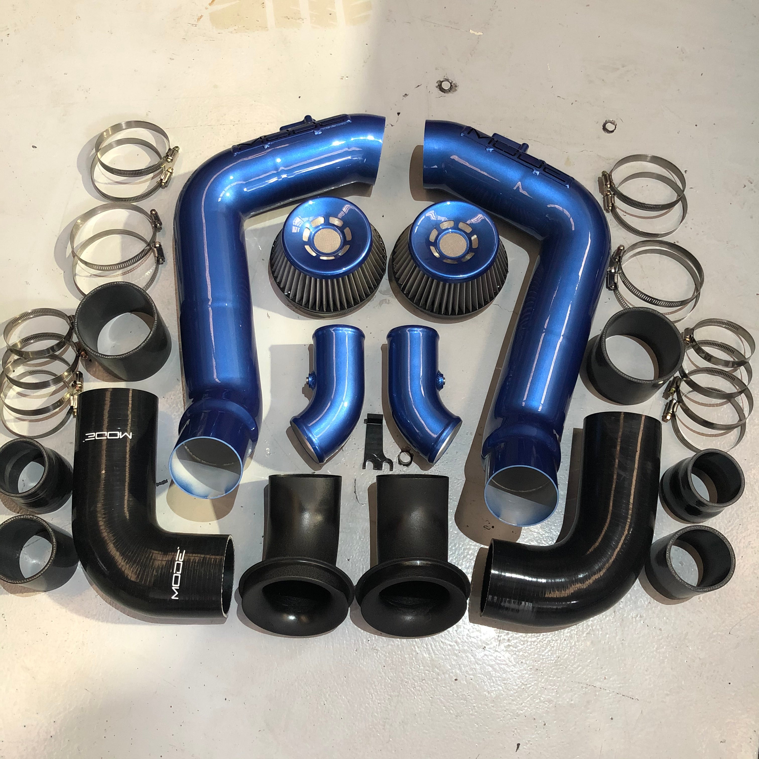 MODE Air+ Front Mounted Intake & Charge Pipe Kit for BMW M5 F10 M6 F06 ...