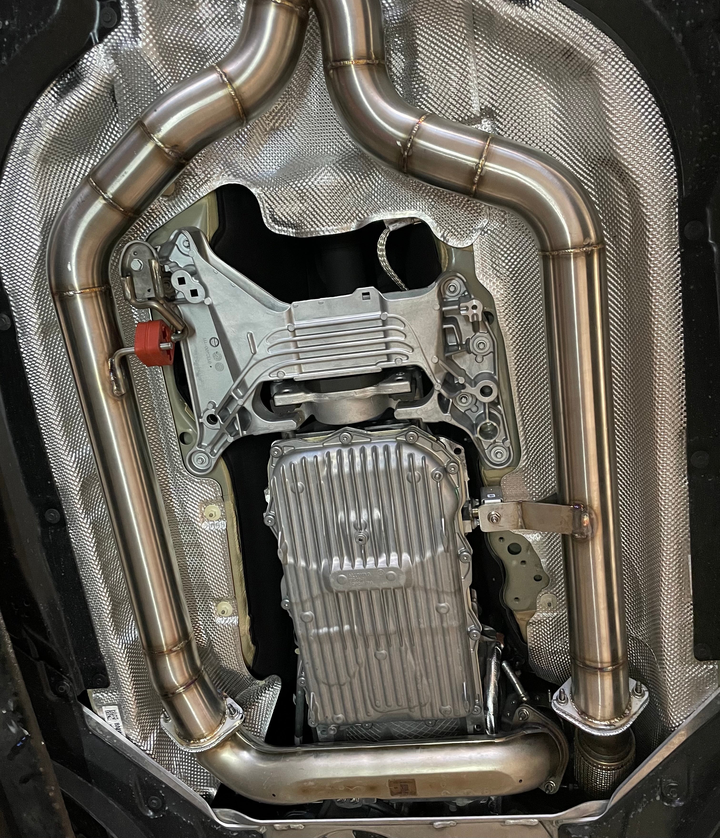 MODE Design Performance Equal Length Single Mid Pipe for BMW M2 G87 S5 ...