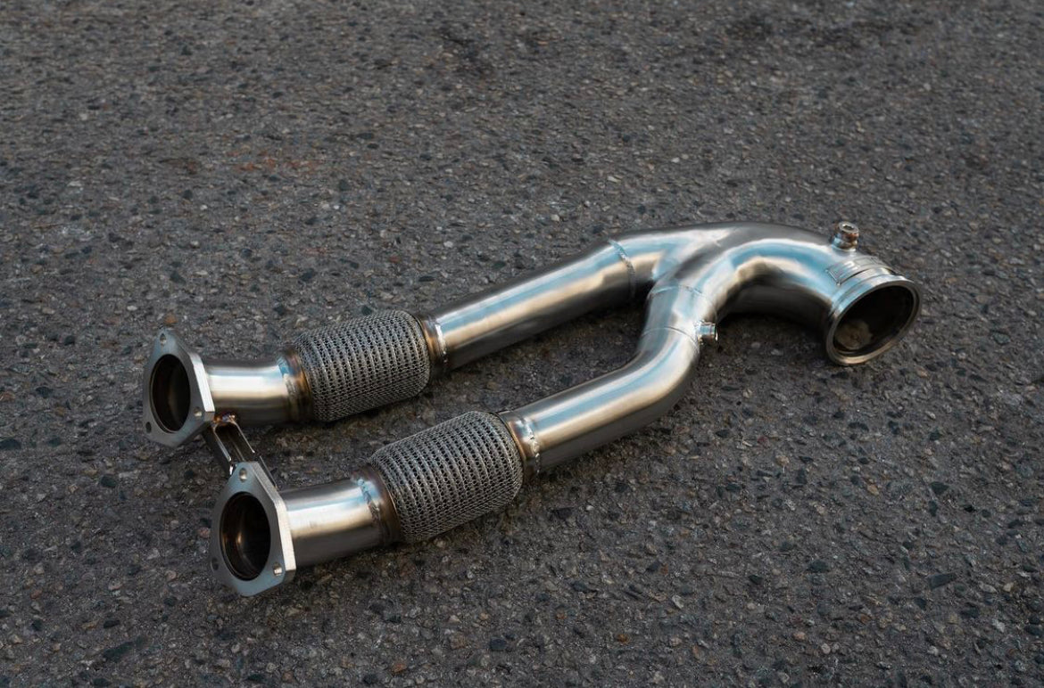 MODE Design Decatted Downpipe Audi RS3 8V FL & RS3 8Y TTRS 8S & RSQ3 F ...