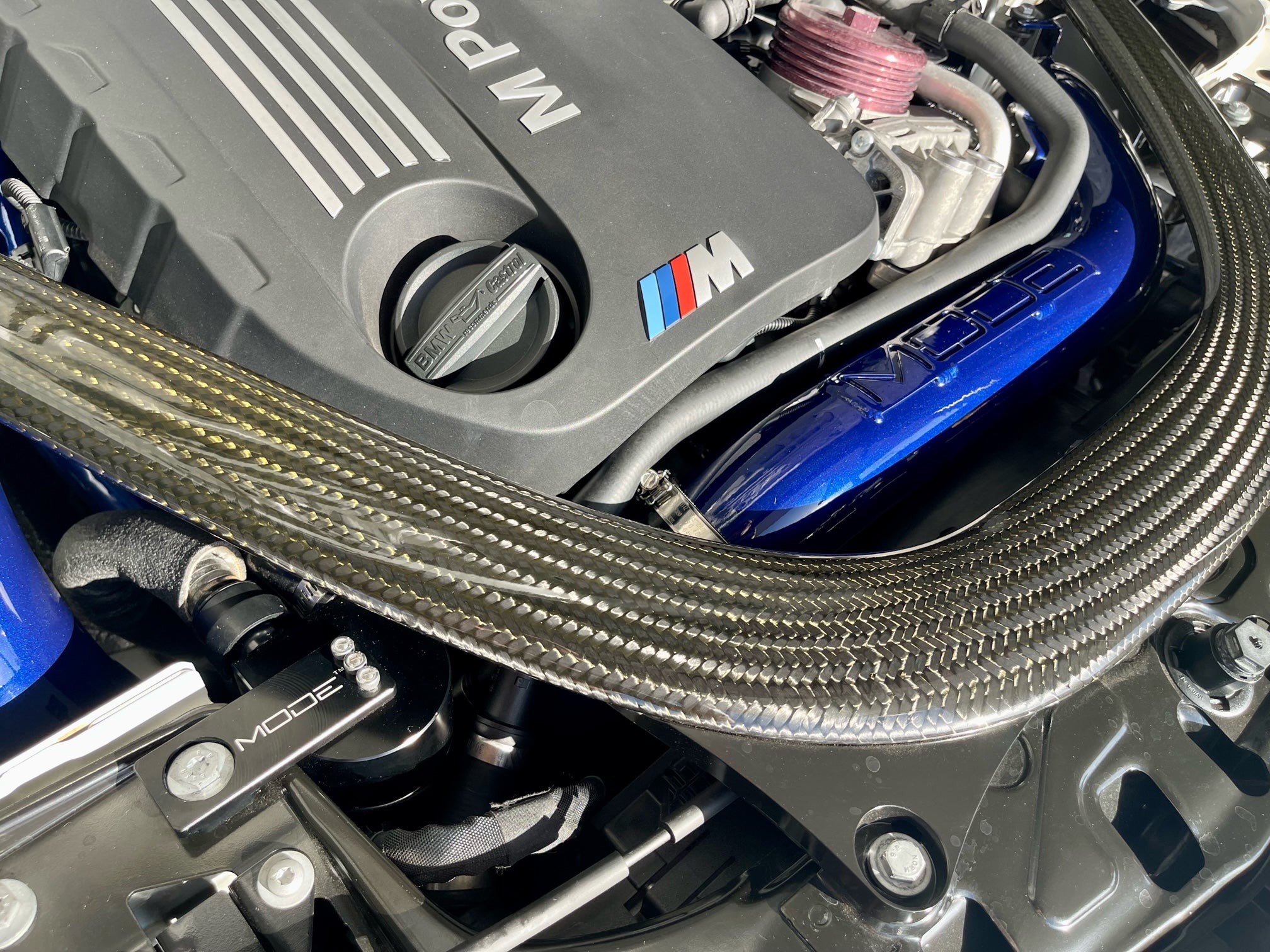 MODE Design Turbo Double Baffle Oil Catch Can for S55 BMW M3 F80 M4 F8 ...