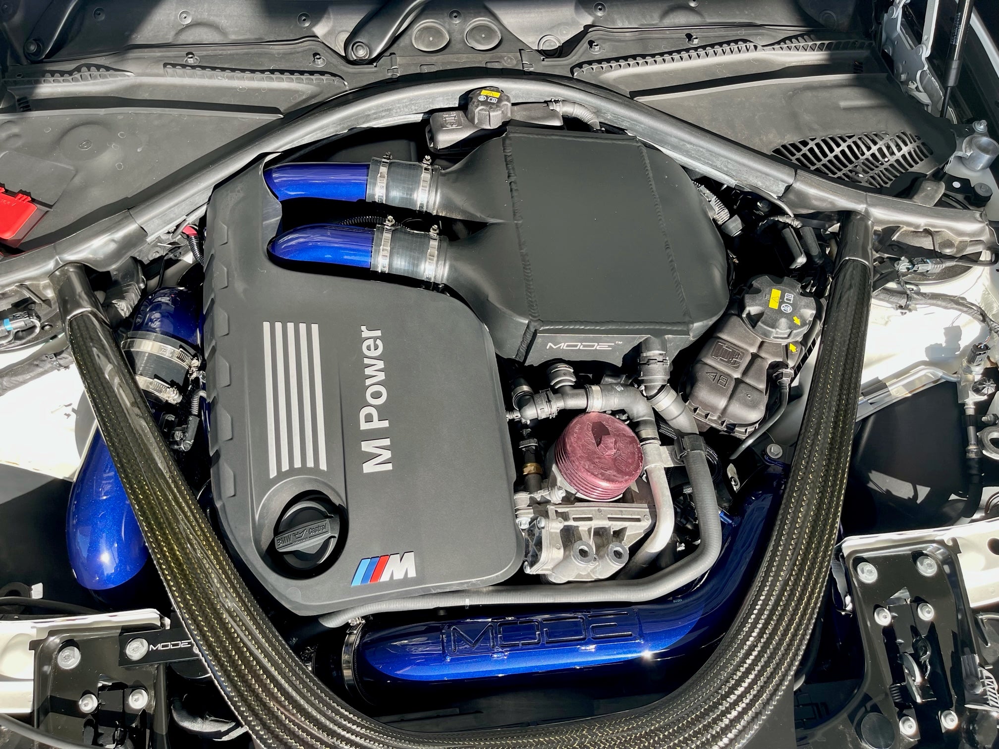 MODE Design Turbo Double Baffle Oil Catch Can for S55 BMW M3 F80 M4 F8 ...