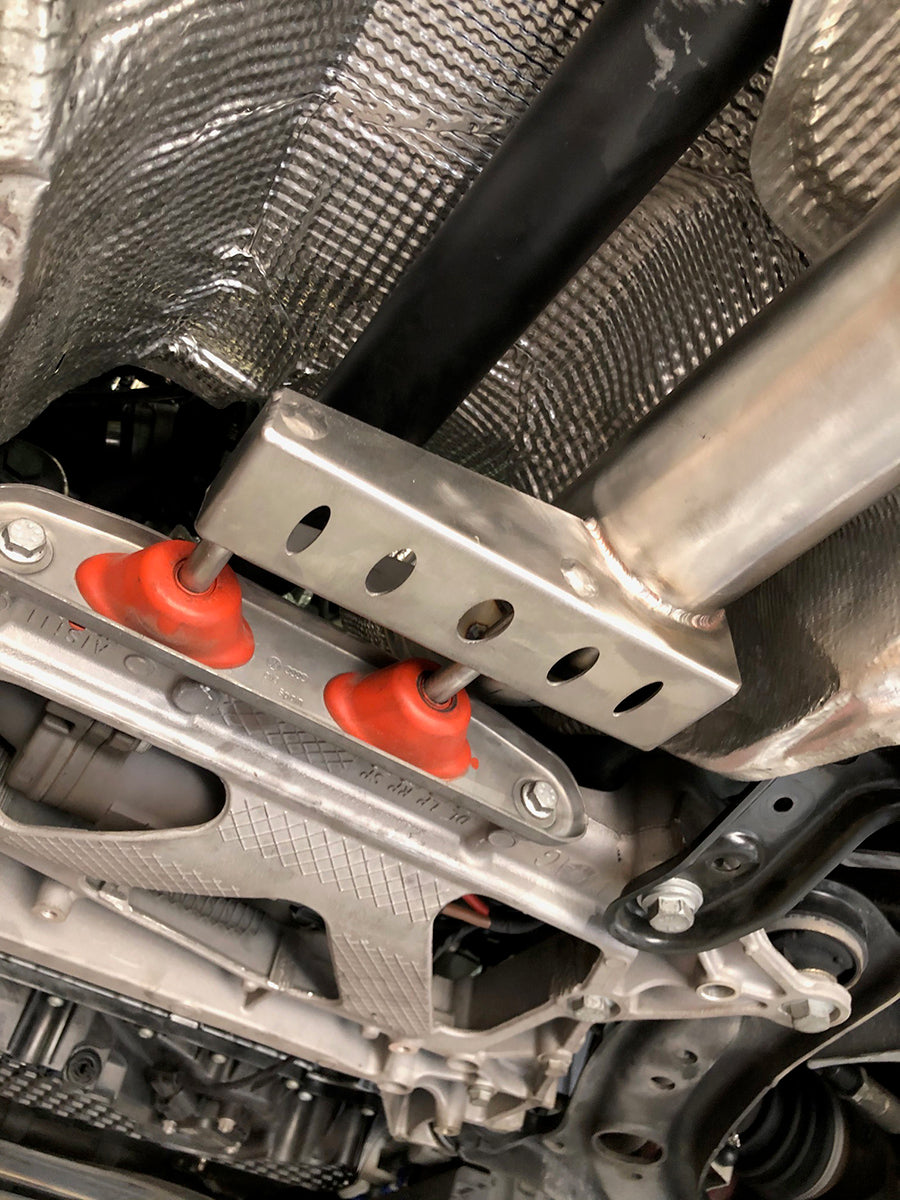 MODE Design Decatted 3.5" Downpipe V2 MQB AWD VW Golf MK7 MK7.5 R Audi ...