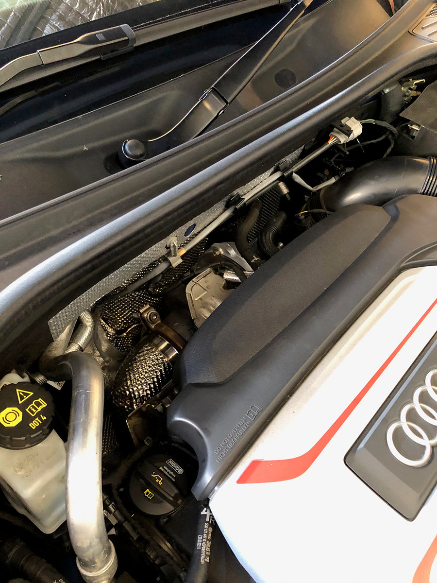 MODE Design Decatted 3.5" Downpipe V2 MQB AWD VW Golf MK7 MK7.5 R Audi ...